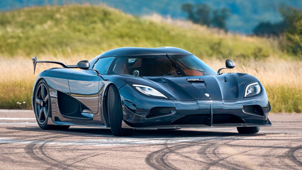 Flat out in the £8m Koenigsegg Chimera: a car that "rips holes in the fabric of physics" | Top Gear